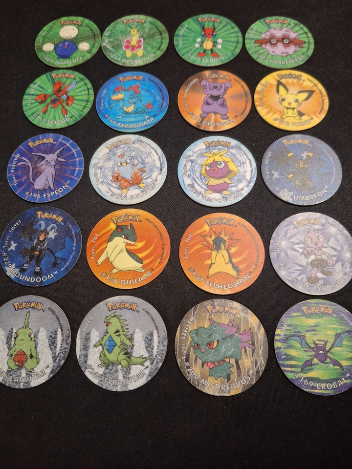 Pokemon Cheetos / Lays Duo Tazos 2002 - 20 pcs | eBay UK