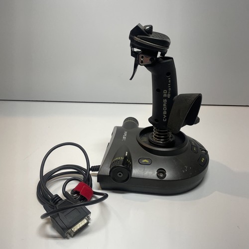 Saitek Cyborg 3D Gold USB PC/Mac Flight Stick Joystick Controller | eBay