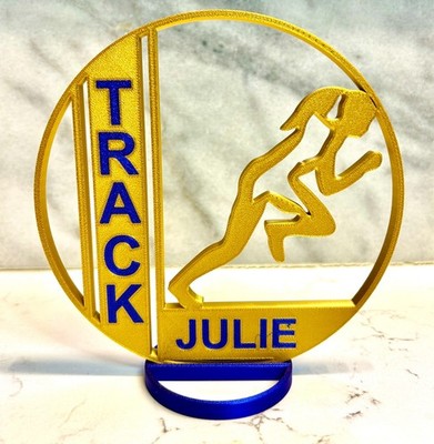 Track & Field - Banquet Table Centerpiece Birthday Gift Girls Track ...