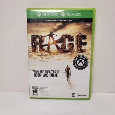 Rage (Microsoft Xbox 360, 2011) Clean Tested Working - Free Ship ...