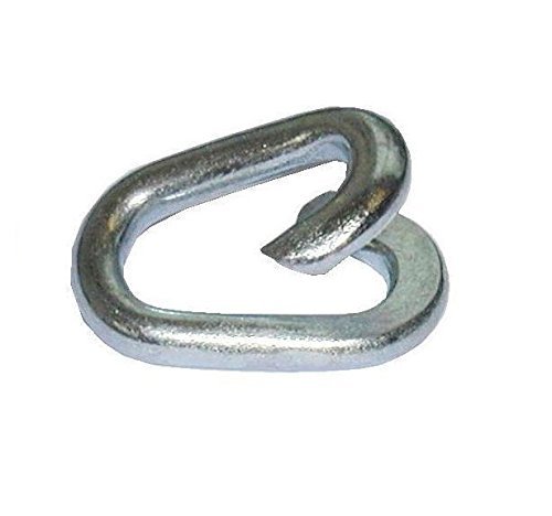 Pack of 2 Steel Mending Repair Chain Links 4mm Fix Joiner ZP | eBay UK