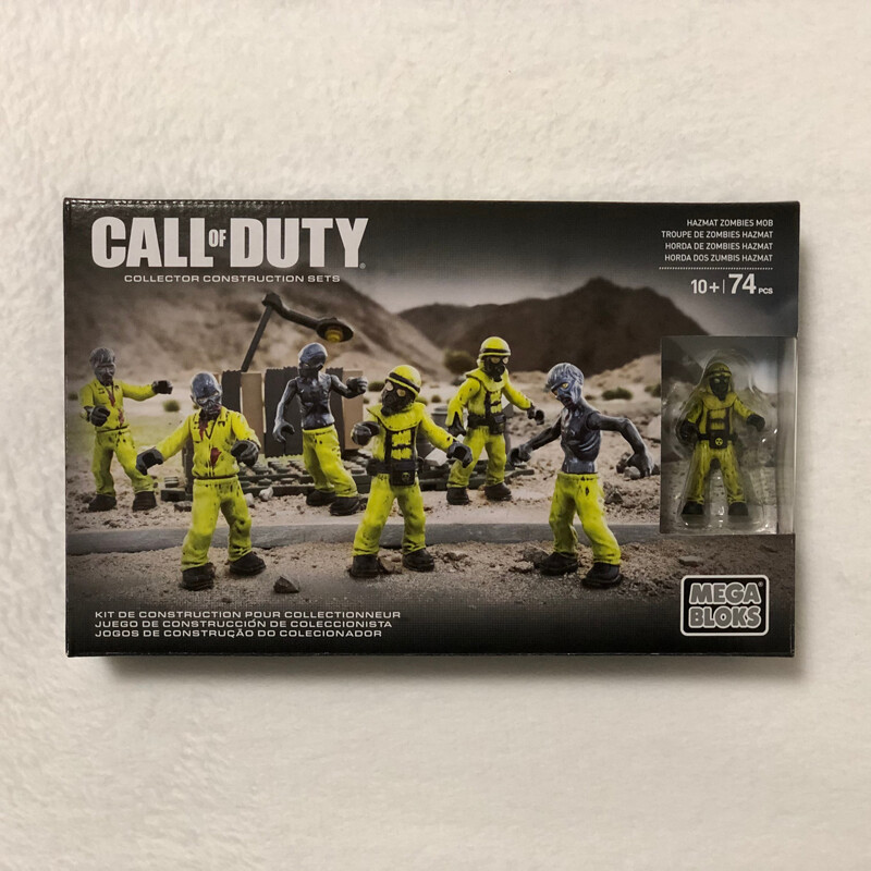 Mega Bloks Construx Call of Duty CNC70 Hazmat Zombies Mob *New Sealed ...