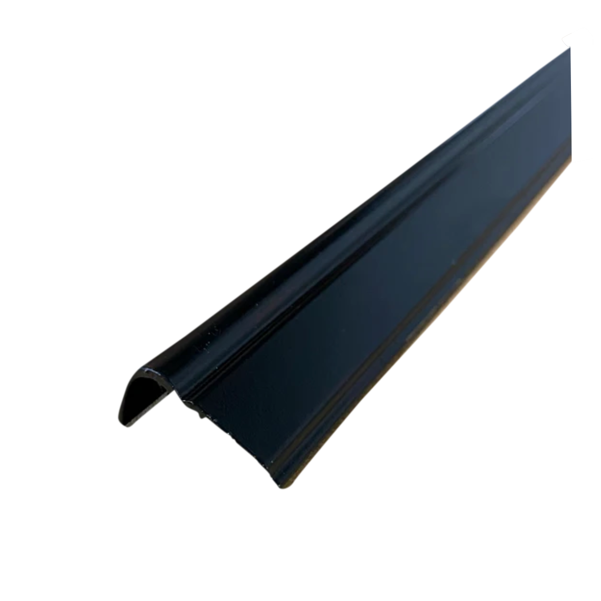 92" Black RV Filon Trim Cover Aluminum Non-Insert Trailer Edge - 1 1/16 ...
