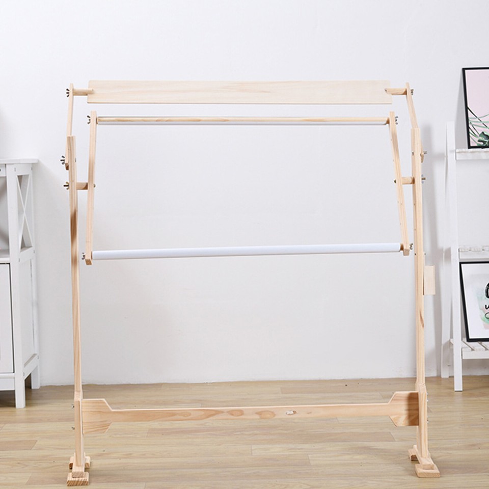 Adjustable Embroidery Frame Stand Hoop Cross Stitch Sewing Rack DIY ...