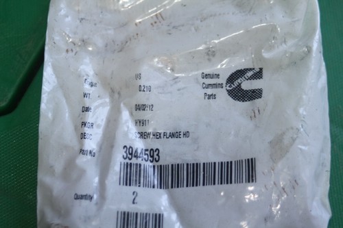 Cummins Hex Flange Screw 3944593 | eBay