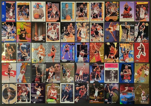 Lot of 50 Different STEVE SMITH Rookie & Insert Cards 1991-2001 BSK1812 ...