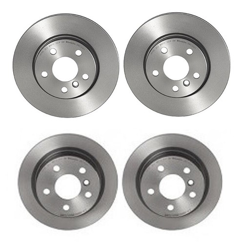 Brembo Front & Rear Coat Brake Disc Rotors Kit For Mini Cooper Base F55 ...