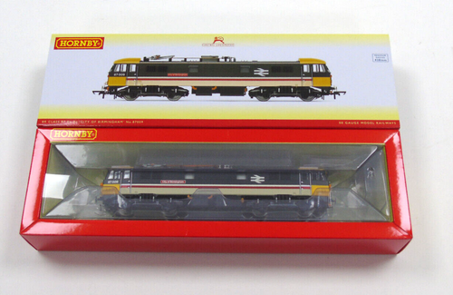 Hornby OO Gauge BR Class 87 BoBo 87009 City of Birmingham Era 7 DCC ...