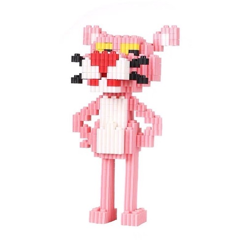 482pcs Pink Panther Mini Building Blocks Intellectual Game Gift USA ...