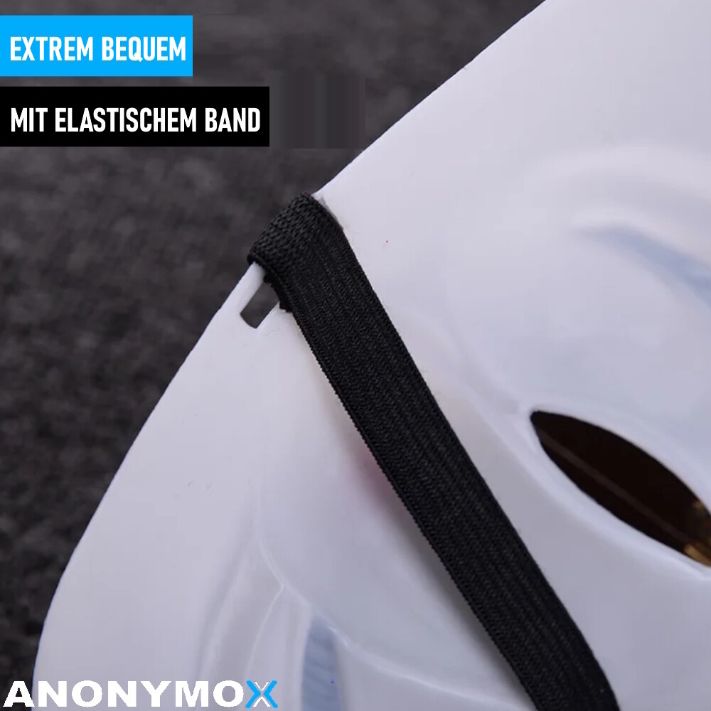 ANONYMOX Guy Fawkes Maske Anonymous Vendetta Halloween Party Fasching ...
