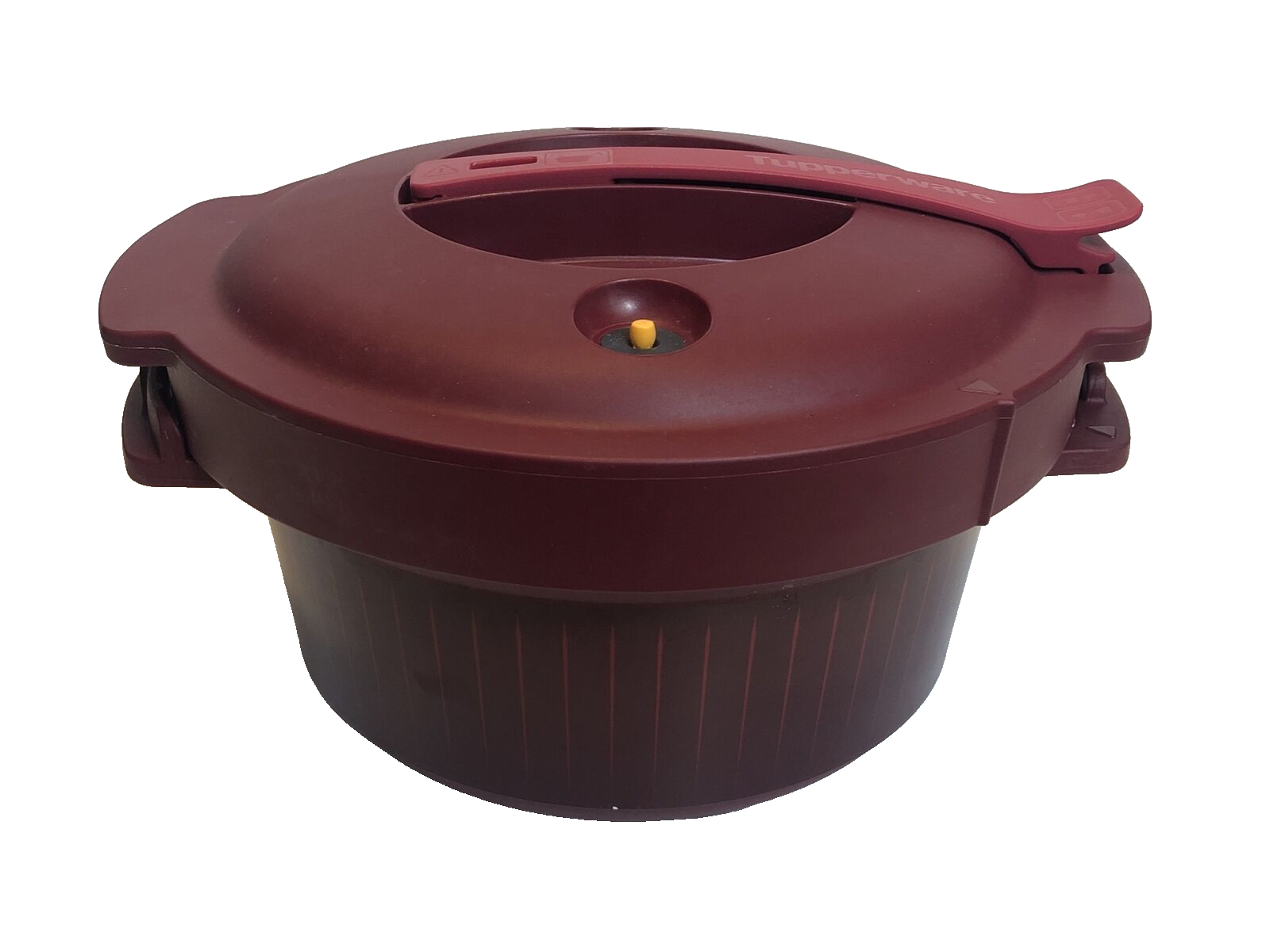 Tupperware Microwave Pressure Cooker 3L (3QT) Burgundy/Cranberry 7643A ...