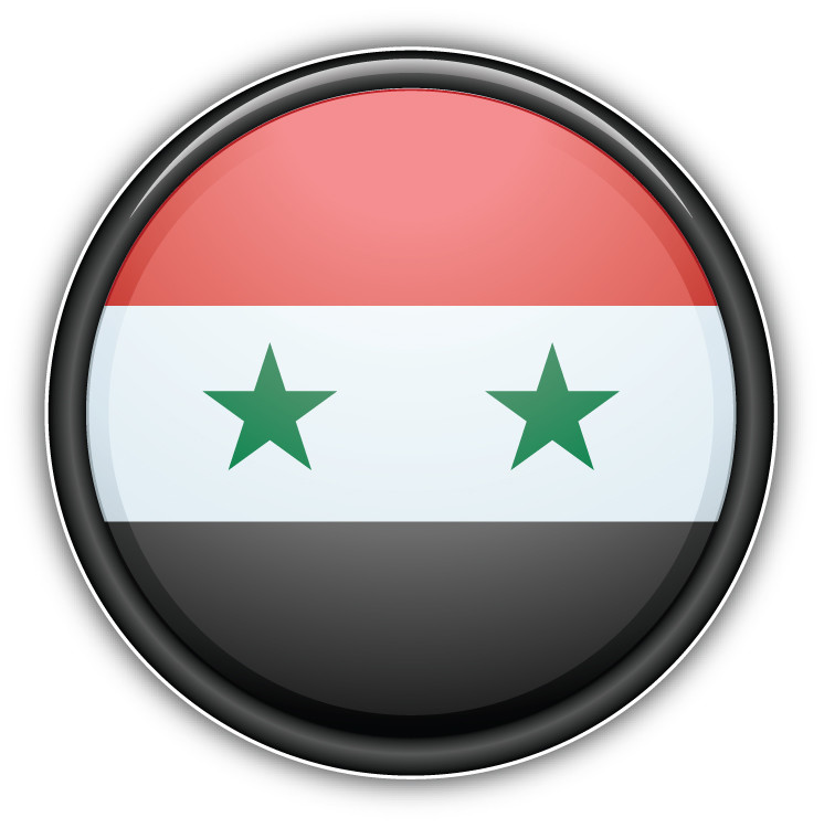 Syria World Flag Glossy Emblem Car Bumper Sticker Decal - ''SIZES'' | eBay
