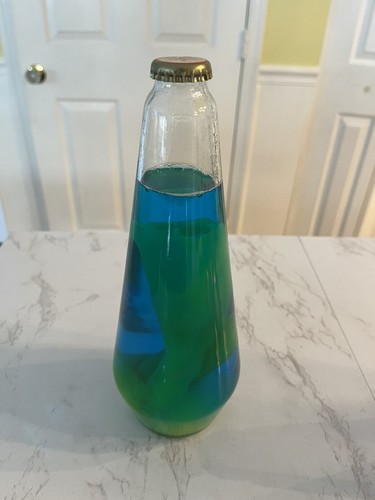 Vintage Lava Lite Motion Lamp REPLACEMENT BOTTLE GLOBE 9.5" X 3.5 ...