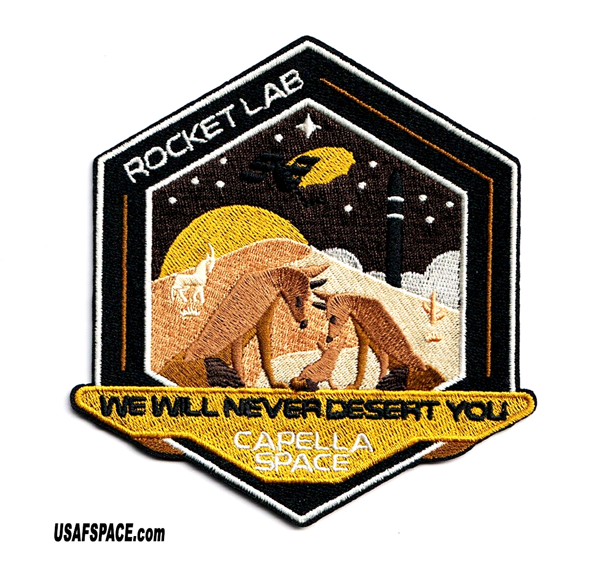 ROCKET LAB 41- We Will Never Desert You-ELECTRON-CAPELLA SPACE-SAR ...