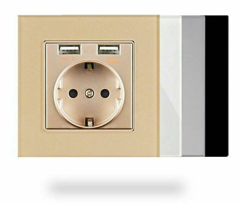 European Electrical Receptacles Proaim 6 Outlet AC Power Supply Board