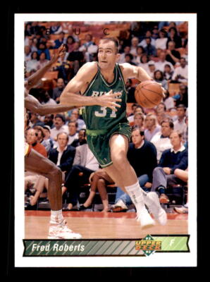 1992 Basketball Upper Deck Fred Roberts Milwaukee Bucks #225 7 | eBay