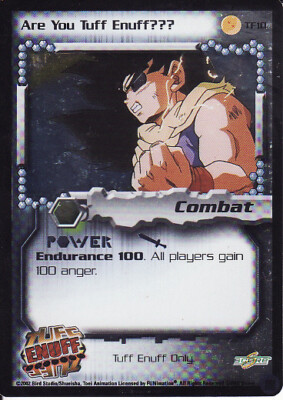 Are You Tuff Enuff??? - TF10 - Limited Edition Cell Games Near Mint ...