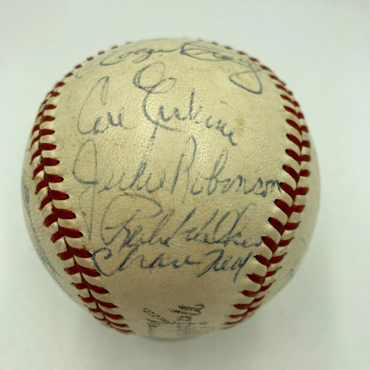 Jackie Robinson Signed Baseball