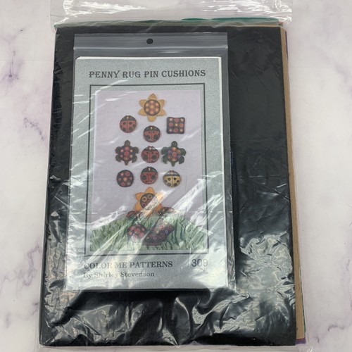 Color Me Patterns By Shirley Stevenson Pennyrug Pin Cushions | eBay