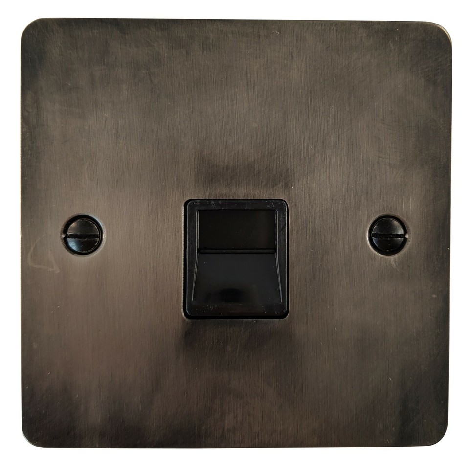 G&H Flat Plate Slate FSLB Light Switches, Plug Sockets, USB, Dimmers ...