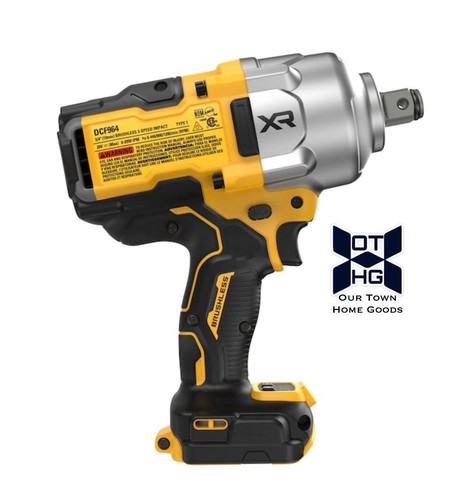 DeWALT - DCF964B - 20V MAX* XR 3/4" High Torque Impact Wrench - Tool ...