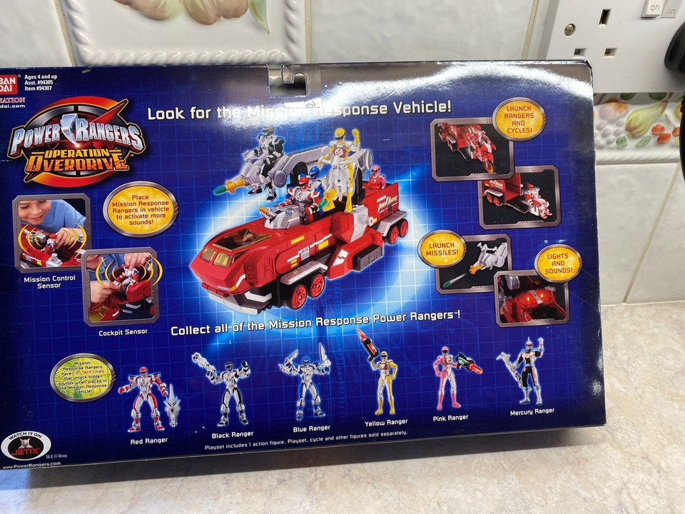 Power Rangers Operation Overdrive Generations 2 Figure Set - Rare - New ...