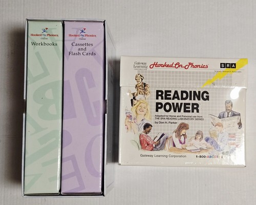NEW 1992 HOOKED On PHONICS Your READING Power SRA Laboratory Series ...