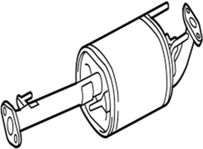 17420-50220 Toyota Pipe assy, exhaust, center 1742050220, New Genuine ...