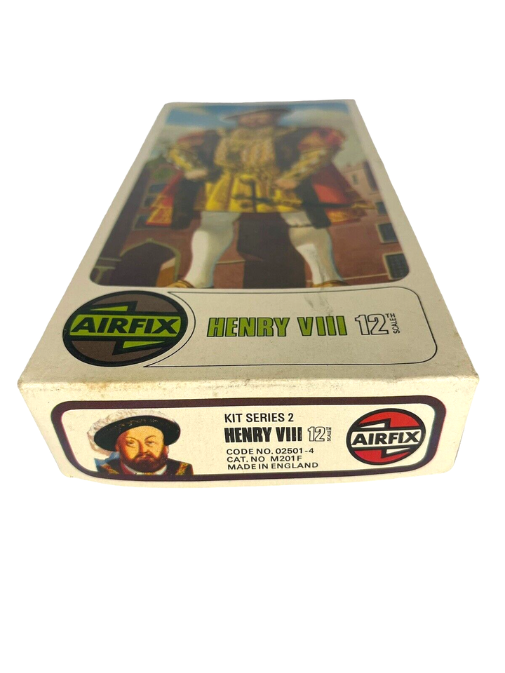 Airfix Henry VIII 29 Piece Plastic Model Kit ~ 1/12th Scale Made in ...