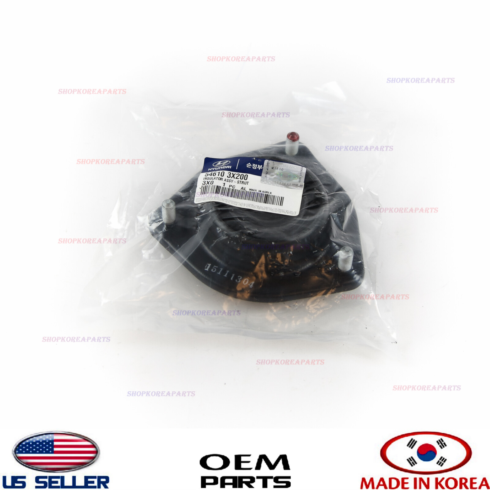 STRUT MOUNT FRONT OEM GENUINE HYUNDAI ELANTRA VELOSTER 2011-2016 ...