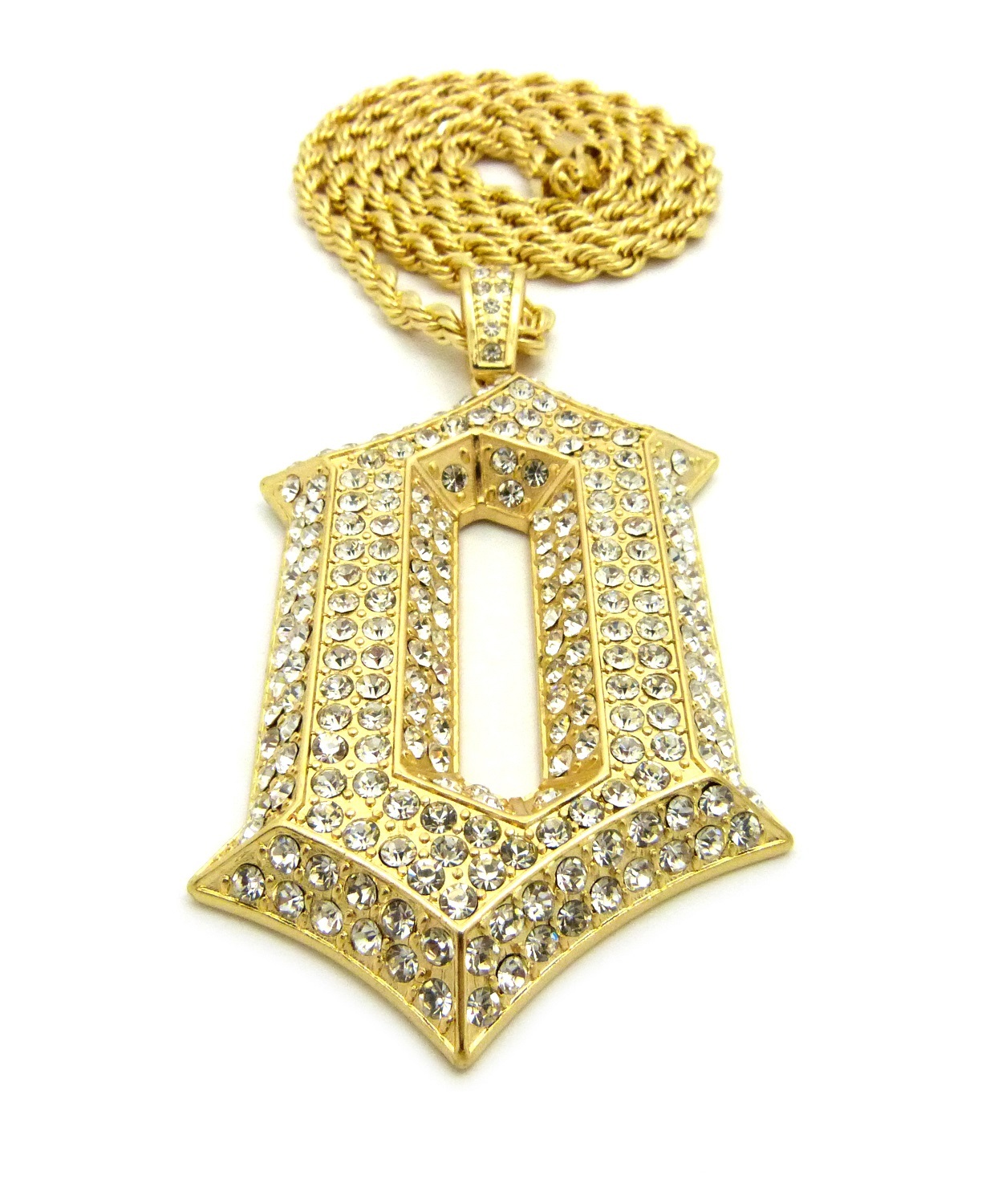 DRAKE O PENDANT & 26" 5mm ROPE CHAIN | eBay