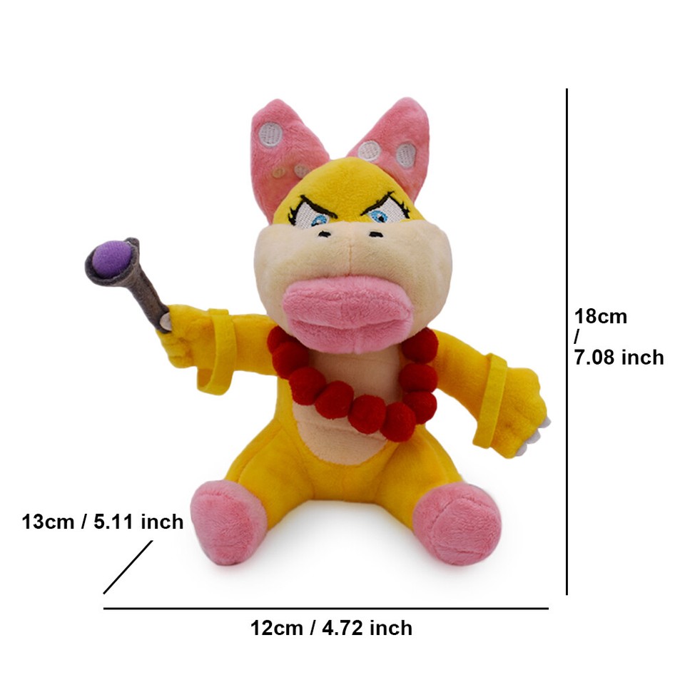 Super Mario Bros Plush Toy Mario Luigi Yoshi Toad Peach Bowser Stuffed ...