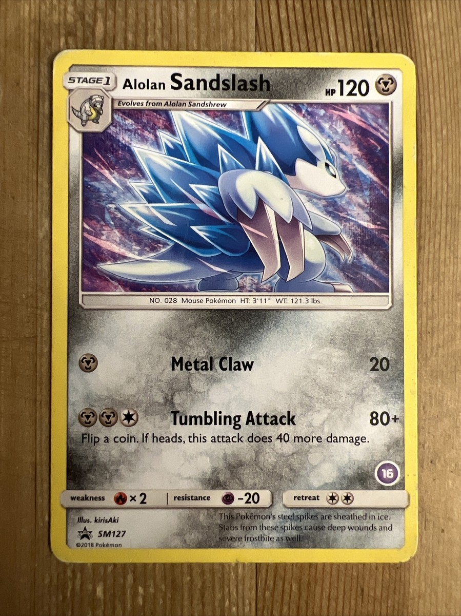 Pokemon Sandslash Alolan Sandslash 29/156 Ultra Prism Extended Art