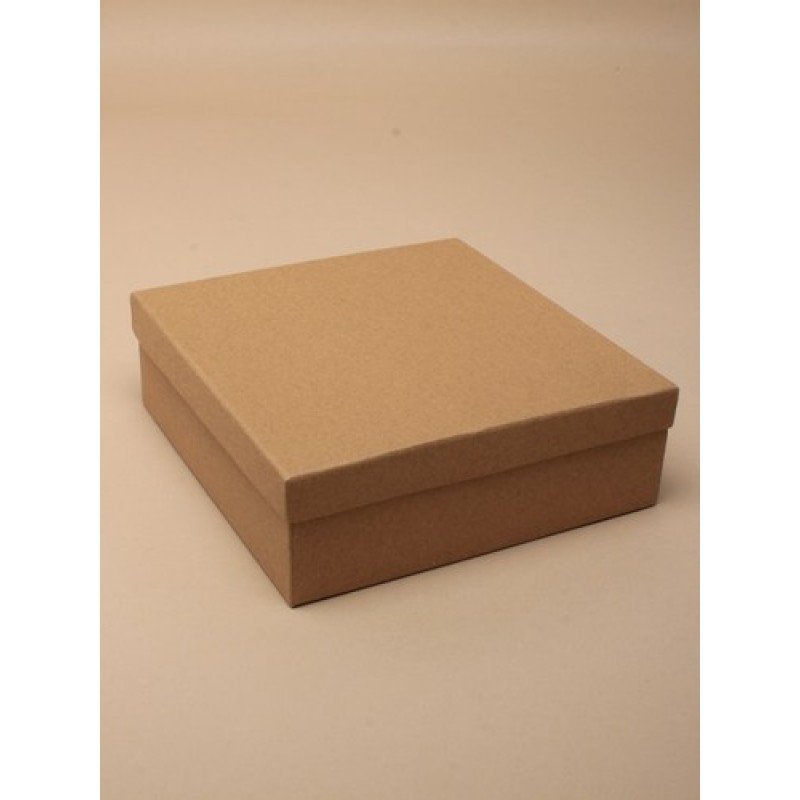 Pack of 12 Natural Brown Card Gift Jewellery Boxes Black Insert ...