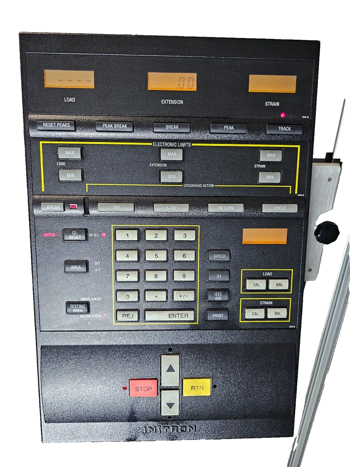 Instron 4466 Tensile Tester Compression 10KN/2250LB Capacity Load Frame ...