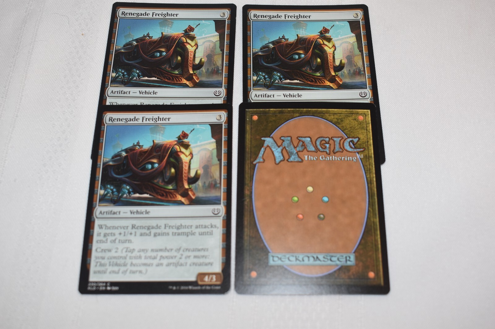Magic card: 4x Renegade Freighter Artifact Vehicle Common 230 2016 ...