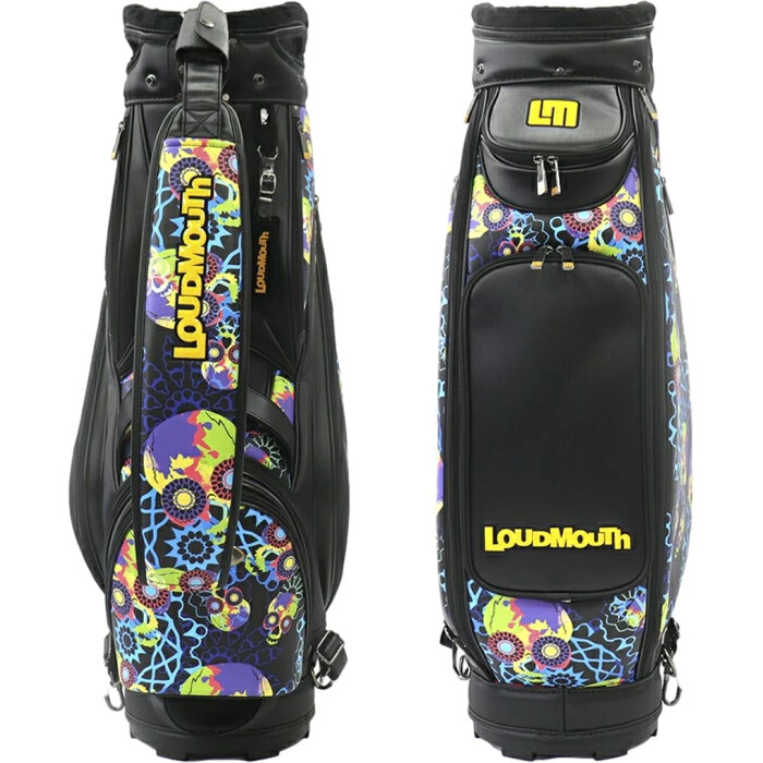 LOUDMOUTH Golf Bag LM-CB0022 / 372 Geometry Skull 4.3kgs 5 divisions ...