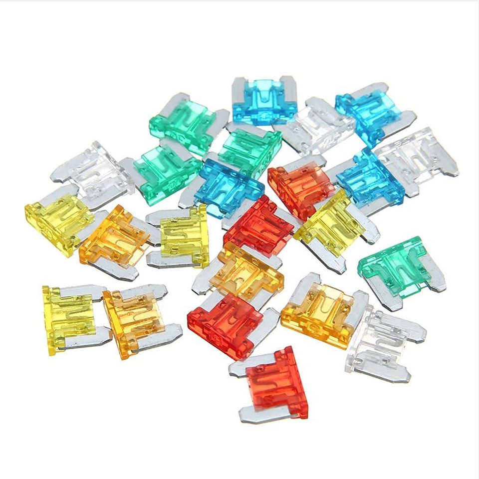 35PCS Mini Micro Blade Fuses For Car Truck 5A 10A 15A 20A 25A 30A ...