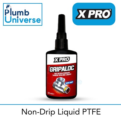 XPRO Gripaloc Liquid PTFE Thread locker & Sealant - 50ml | eBay UK