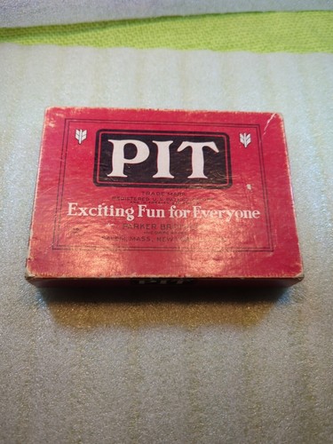 Vintage Parker Brothers Pit Card Game Copyright 1909-1919 | eBay