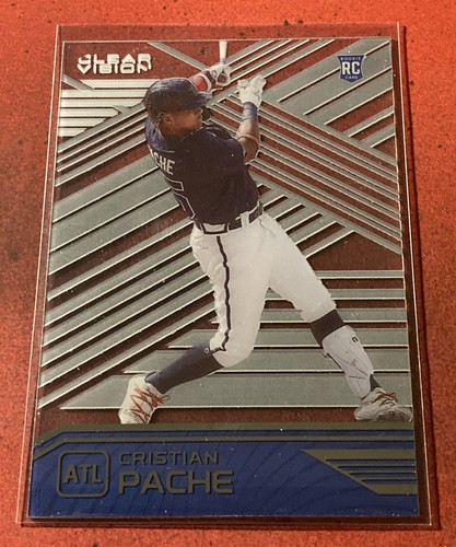 2021 Chronicles Baseball Christian Pache Clear Vision RC #8 Rookie ...