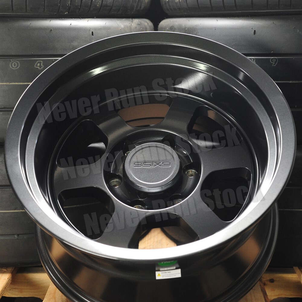 9SIX9 SIX-1 DEEP 17x9 6x139.7 6x5.5 -36 GRAY TE 6 SPOKES 4" LIP TRUCK 4 ...