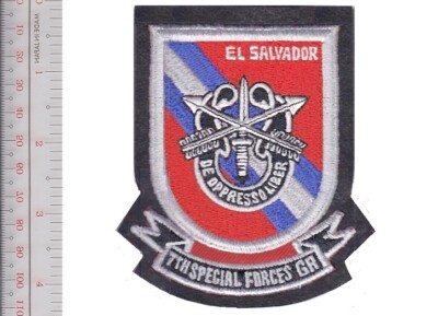 Green Beret US Army El Salvador 7th Special Forces Group Fort Gulick NO ...