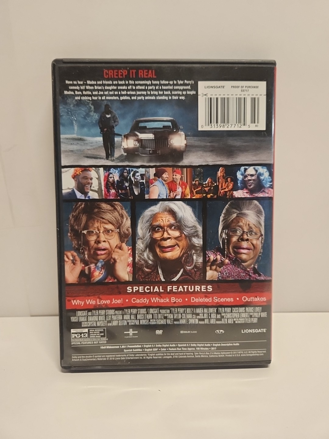 Madea Lot Of 5 Dvds (DVD, 2006-2018) Family Reunion, Witness Protection ...