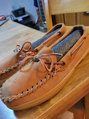 Genuine Leather Mens Golden Camel Brown Moccasins By Sioux Mox Sz 12 ...