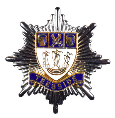 Vintage Old Obsolete Teeside Fire Brigade Firemans Enamel Cap Badge | eBay