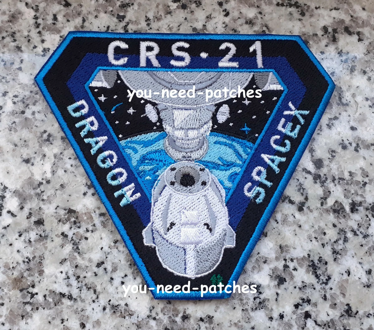 Spacex Dragon Patches
