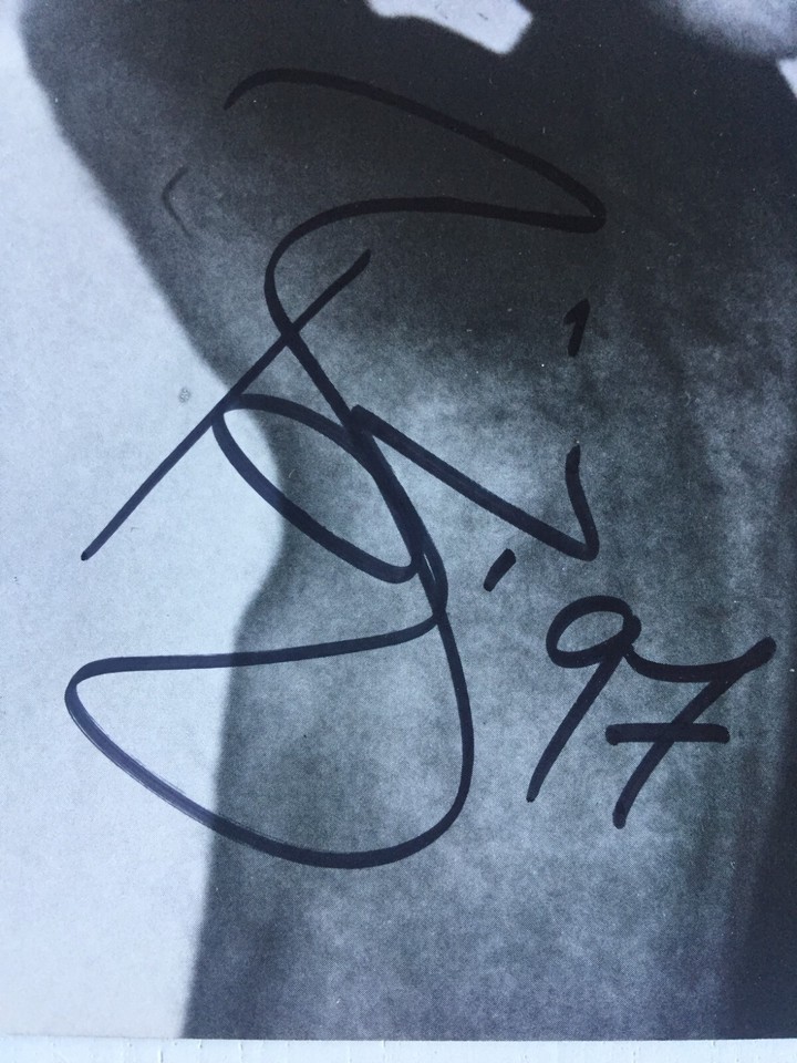 Genuine Original Signed David Bowie Autograph | eBay UK