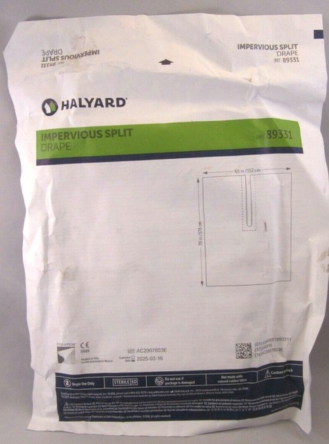 Halyard 89331 Impervious Split Drape 152cm X 178cm for sale online | eBay