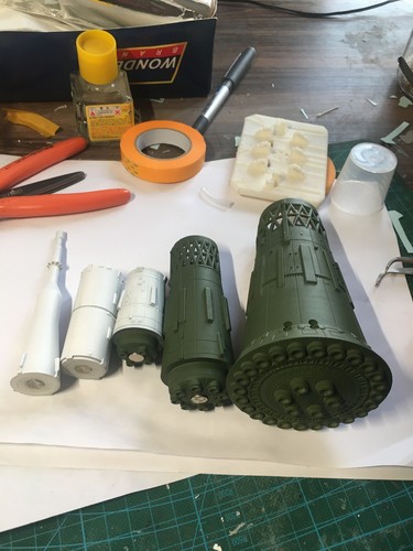 1:250 Scale CCCP N1 Landing moon rocket model Finished Painted product ...